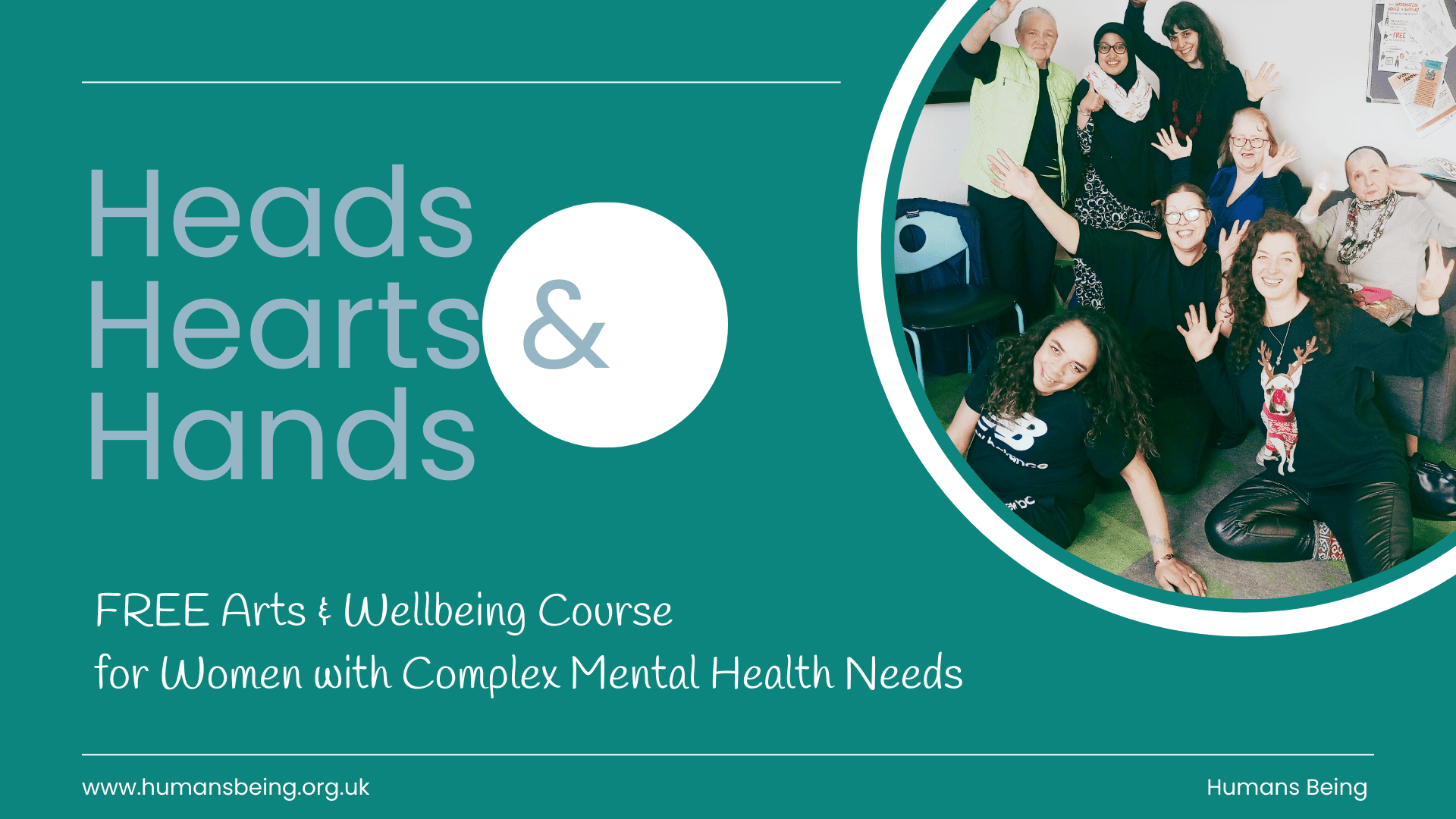 Women's Art and Wellbeing courses • Humans Being CIC